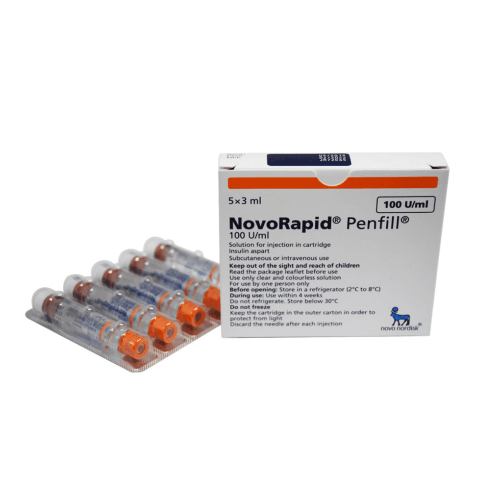 NovoRapid Penfill Cartridges - Medispress